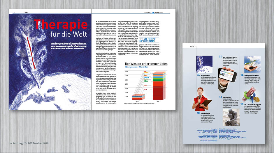 Design für Zeitschriften - KONTURENREICH